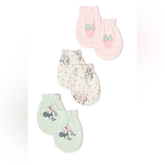Disney | Accessories | Nwtdisney Baby Minnie Mouse Multipack Infant ...